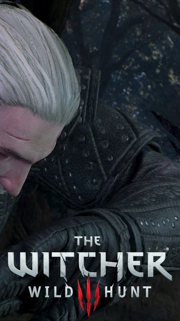 Дух леса против Геральта. Финальная кат-сцена. Сердце леса. The Witcher 3 - Wild Hunt #shorts