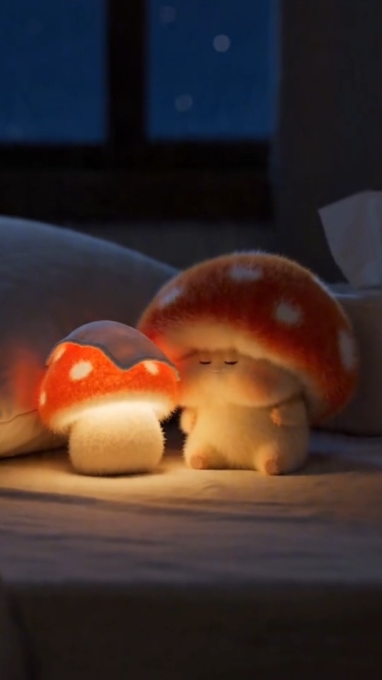 Спокойной ночи с грибочком Туту 🍄✨