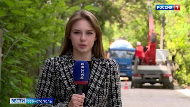 В Ленинском районе Севастополя устанавливают новое освещение