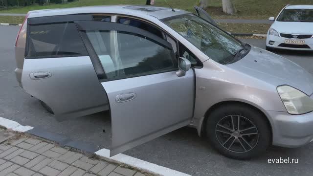 Honda Stream 1 поколение 4wd 7 мест eva коврики в салон и багажник evabel.ru 8800-222-48-45