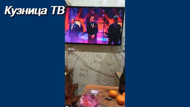 Собака в Новый Год 2026 слушает песню...На Безымянной высоте...!