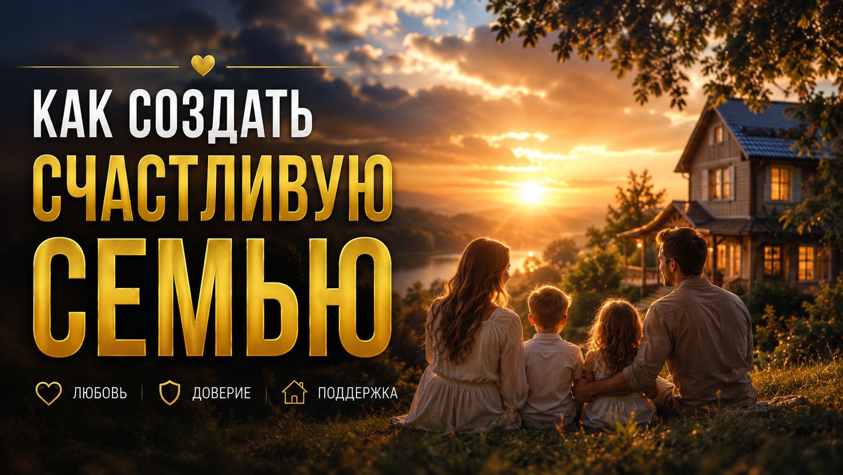 Как создать счастливую семью