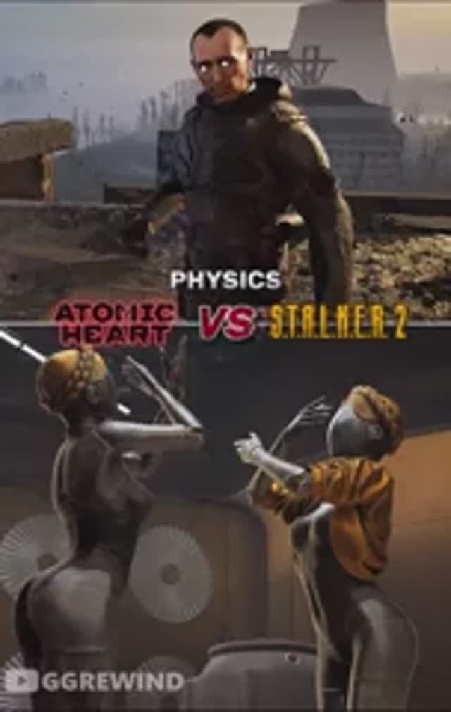 STALKER 2 Is BETTER Than Atomic Heart ! - Physics Comparison