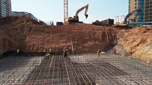 Сити квартал Отрада. Съемки с коптера. Май 2026