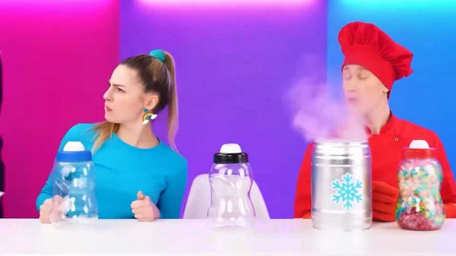 Быстрая Средняя или Медленная Скорость Еды Челлендж # Забавные Лайфхаки с Едой ч. 15