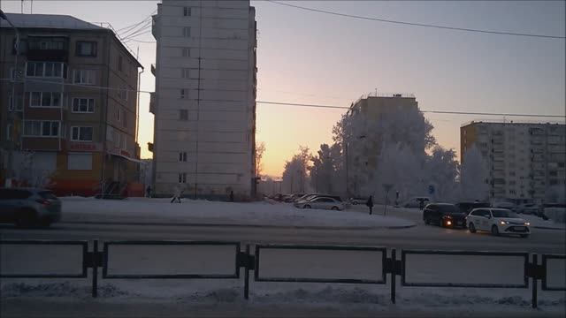 2024-12-19 Зимний Братск готовимся к Новому году (Сибирь, Россия)