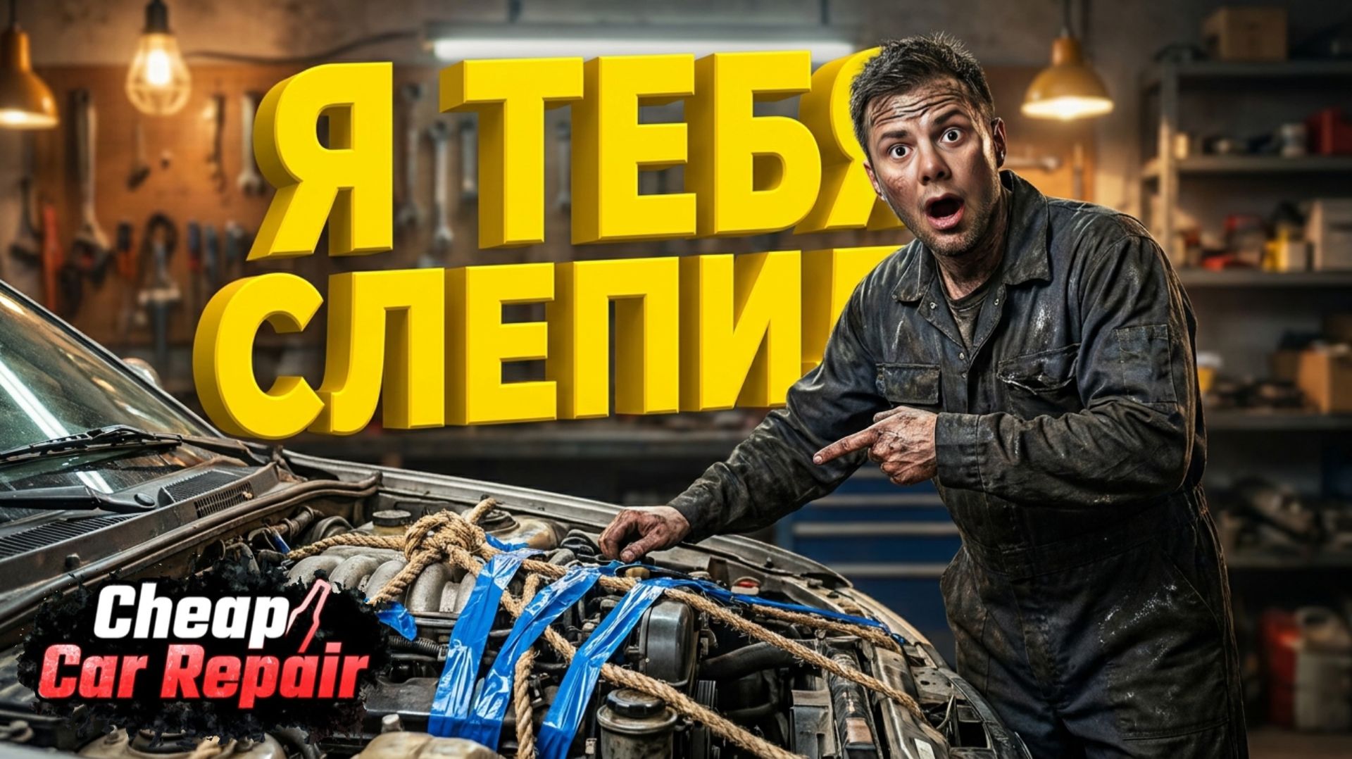 Я ТЕБЯ СЛЕПИЛА ИЗ ТОГО ЧТО БЫЛО! ⫸ Cheap Car Repair #1