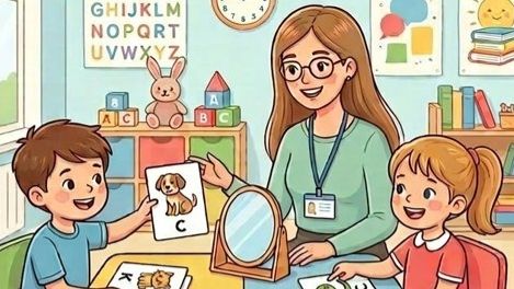 Автоматизация звука Р (изолированно + слоги)