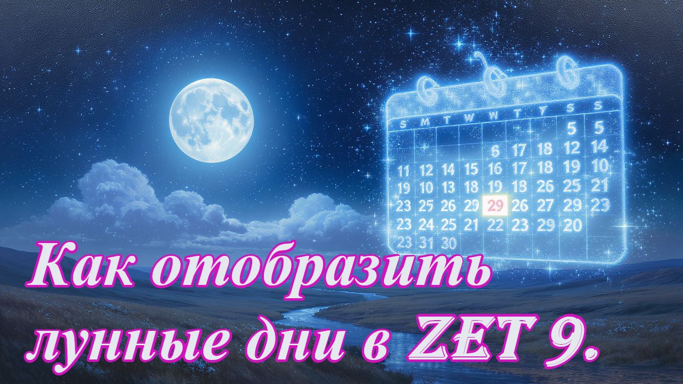 Работа в астропроцессоре Zet 9.