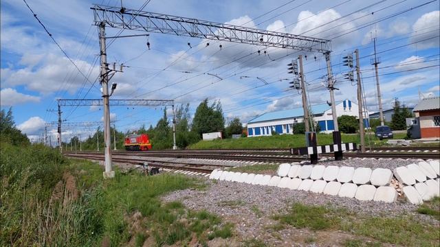 Железнодорожная жизнь на станции "Заневский пост-2"