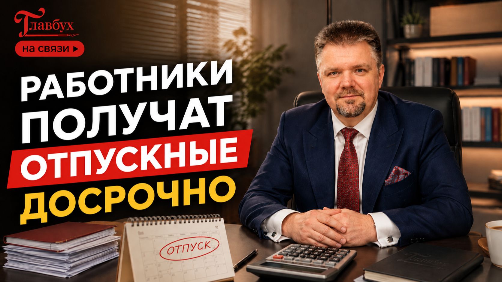 Отпускные перечислят в день зарплаты. Главбух на связи, выпуск 60