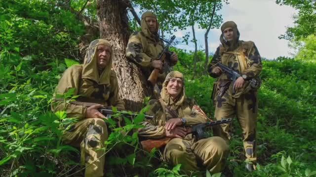 На съёмках фильма "Ошибка разведчика"
