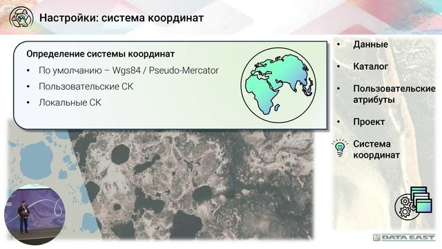 Мозаика растров в CoGIS в качестве универсального каталога данных ДЗЗ (2026)