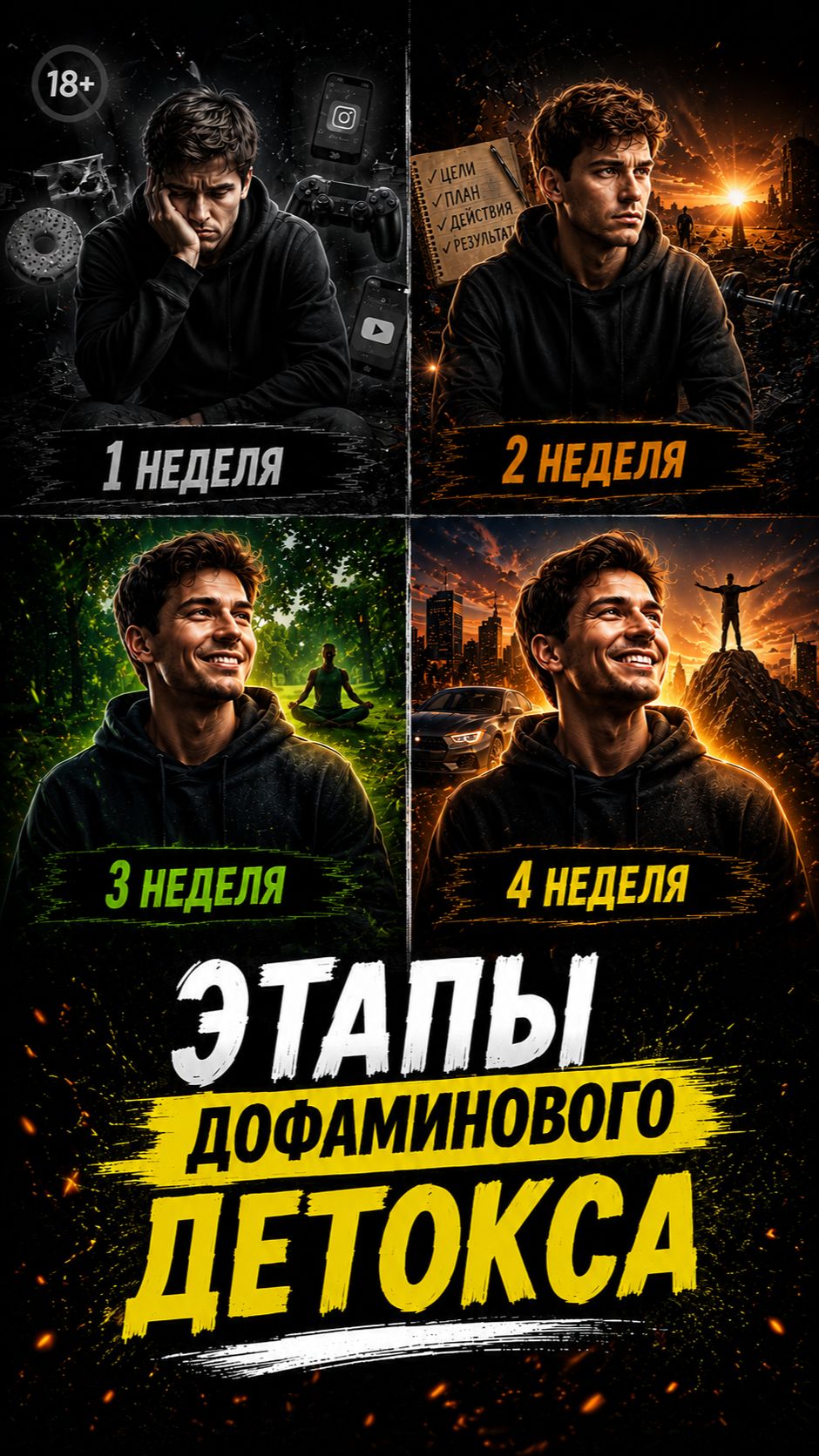 ЧТО БУДЕТ С ТОБОЙ ПРИ ОТКАЗЕ ОТ БЫСТРЫХ УДОВОЛЬСТВИЙ?