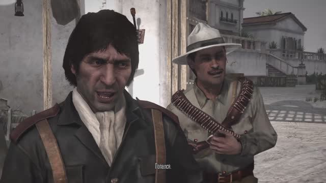 [18+] Red Dead Redemption Выпуск 9 - Знакомство с капитаном де Сантой и Абрахамом Рейесом