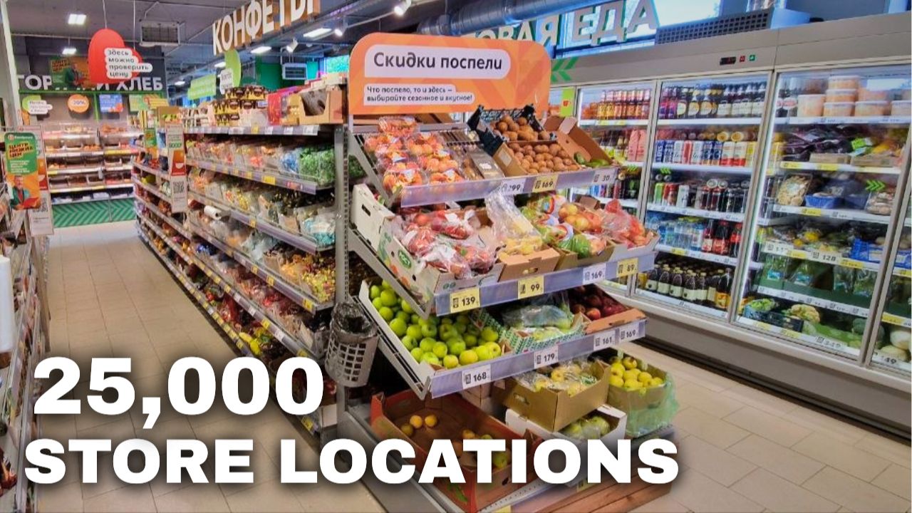 Russian TYPICAL Supermarket Tour: Pyaterochka