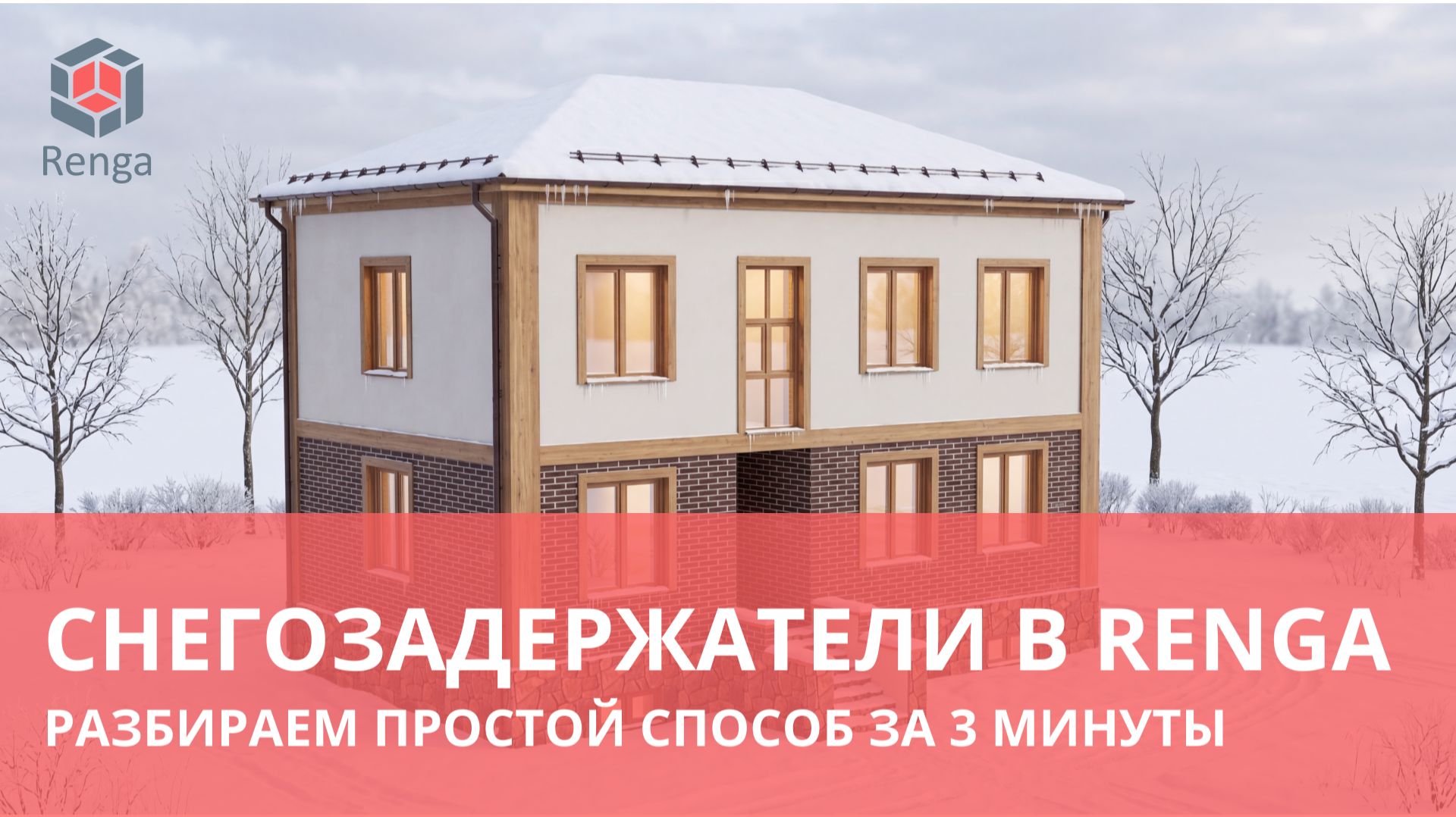 Снегозадержатели в Renga