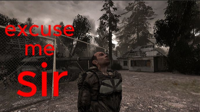 Excuse Me Sir,но это сталкер