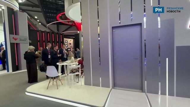 Появилось видео работы стенда Рязанской области на ПМЭФ