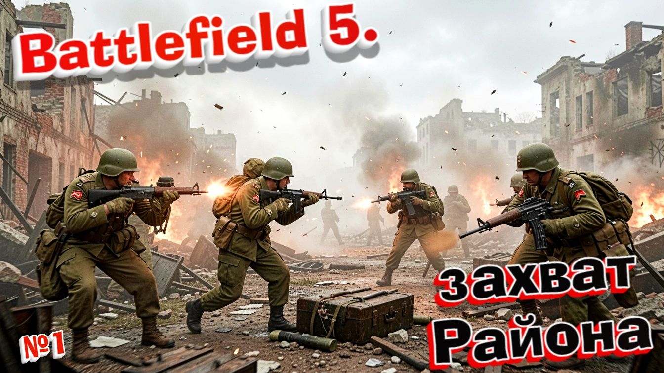 Battlefield V Захват Района ( Уничтожить снайпера )