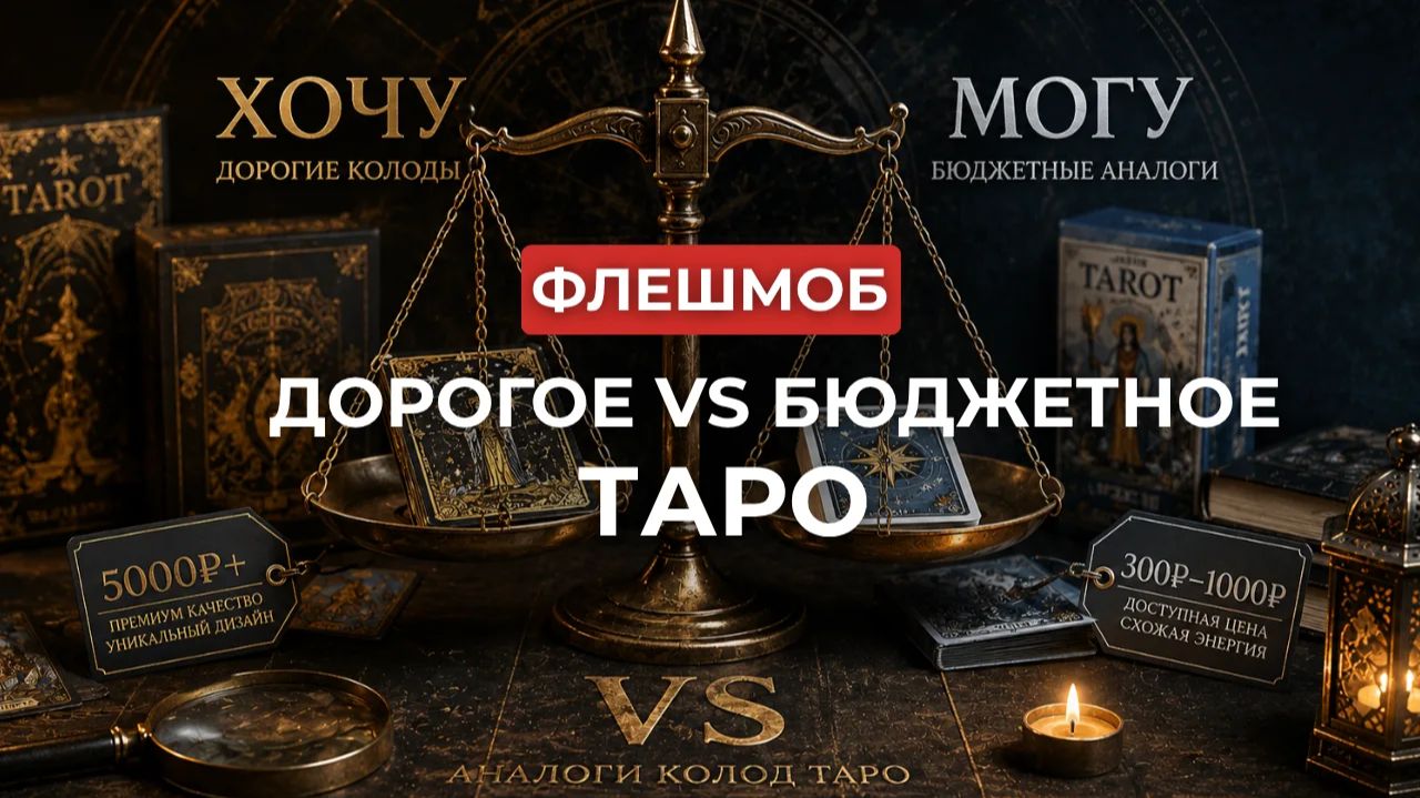 Карты Таро 😍 Хочу - могу 🙄 Сравнение бюджетных и дорогих💲версий