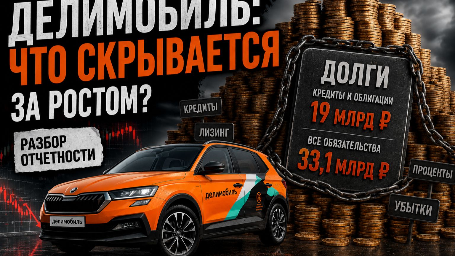 Делимобиль - от работы дохнут кони, а мы бессмертные пони | Разбор отчёта МСФО за 1 квартал 2026