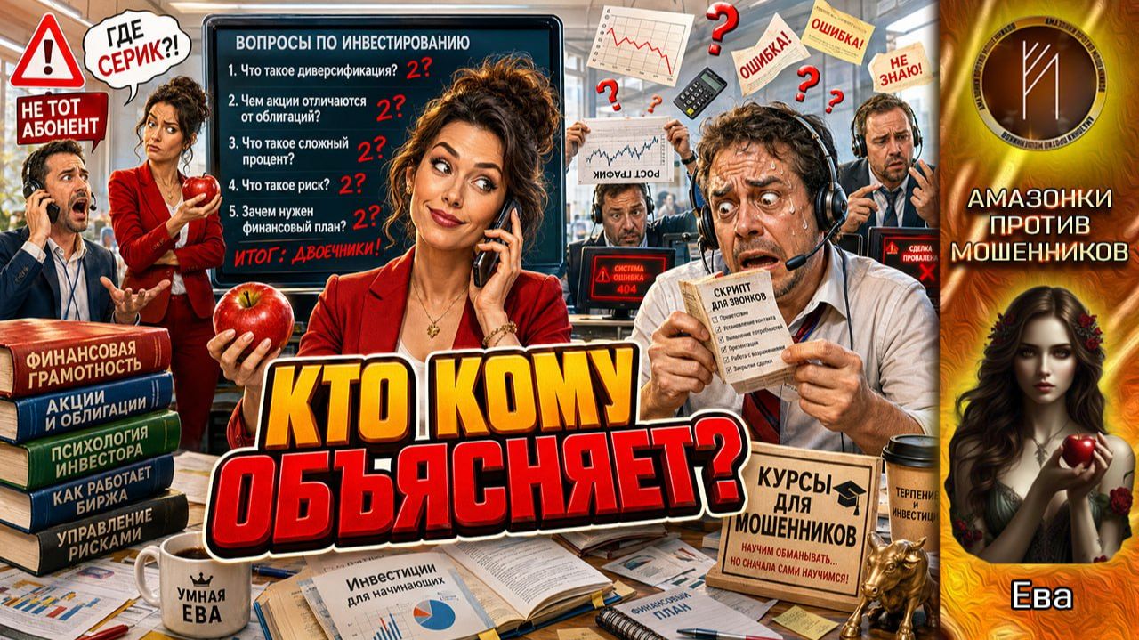 ЕВА / Кто тут инвестор? Я или ты? / Телефонное мошенничество