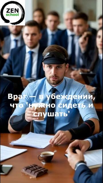 Как пережить совещание без скуки? Дзен-лайфхак