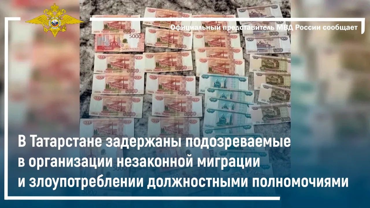 В Татарстане задержаны подозреваемые в организации незаконной миграции