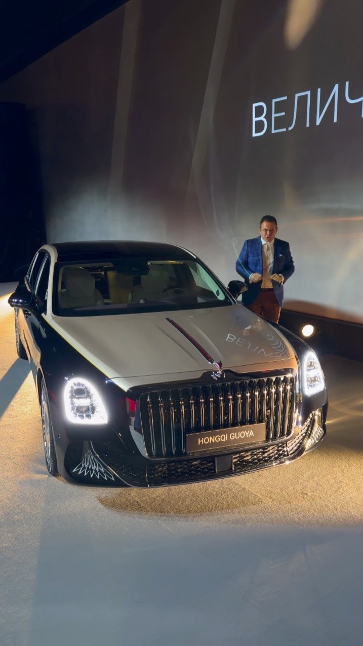 Роскошный Hongqi Guoya в деталях