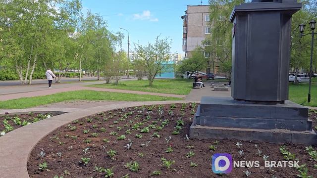 Братск надевает летний наряд: в городе высаживают 215 тысяч цветов