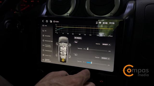 Лада Ларгус + магнитола на Андроид Compas S500 - когда решил не в чем себе не отказывать