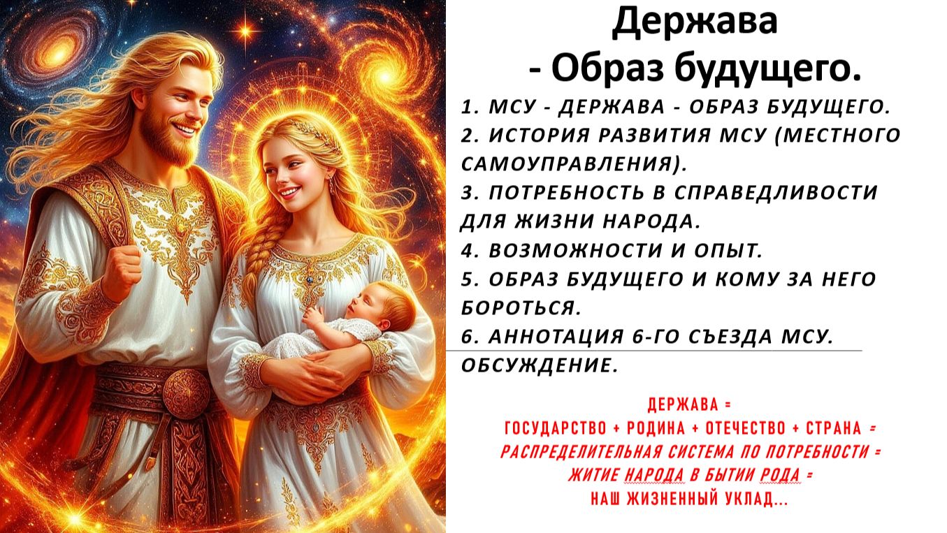 Держава -  Образ будущего.
