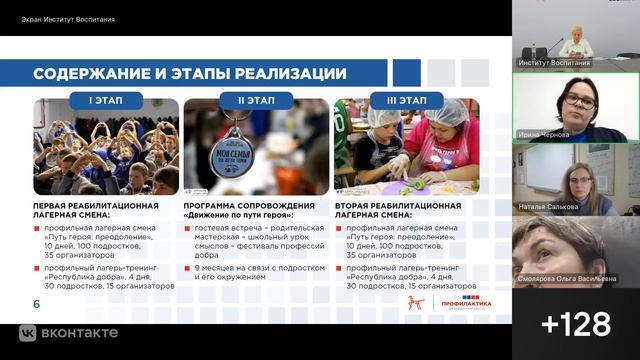 ПРО_Практики: Профильные смены для детей, состоящих на различных видах учета