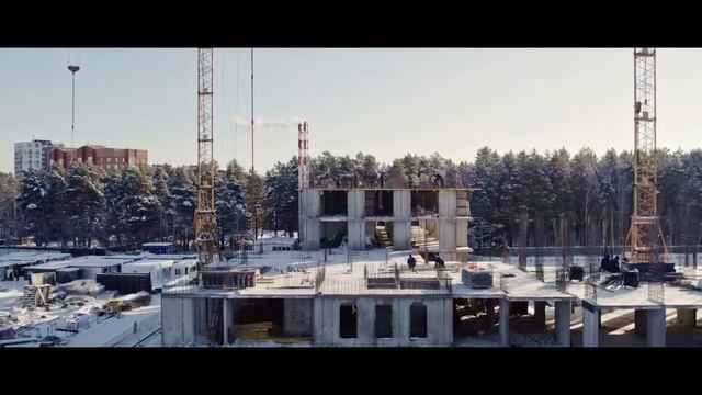 Ход строительства квартала «Дабл-Дабл» за январь