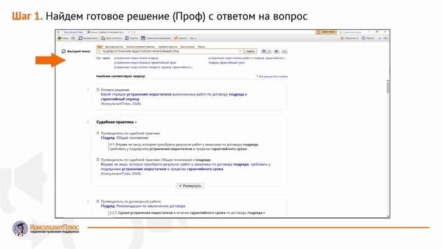 Готовые решения (Проф) для юристов