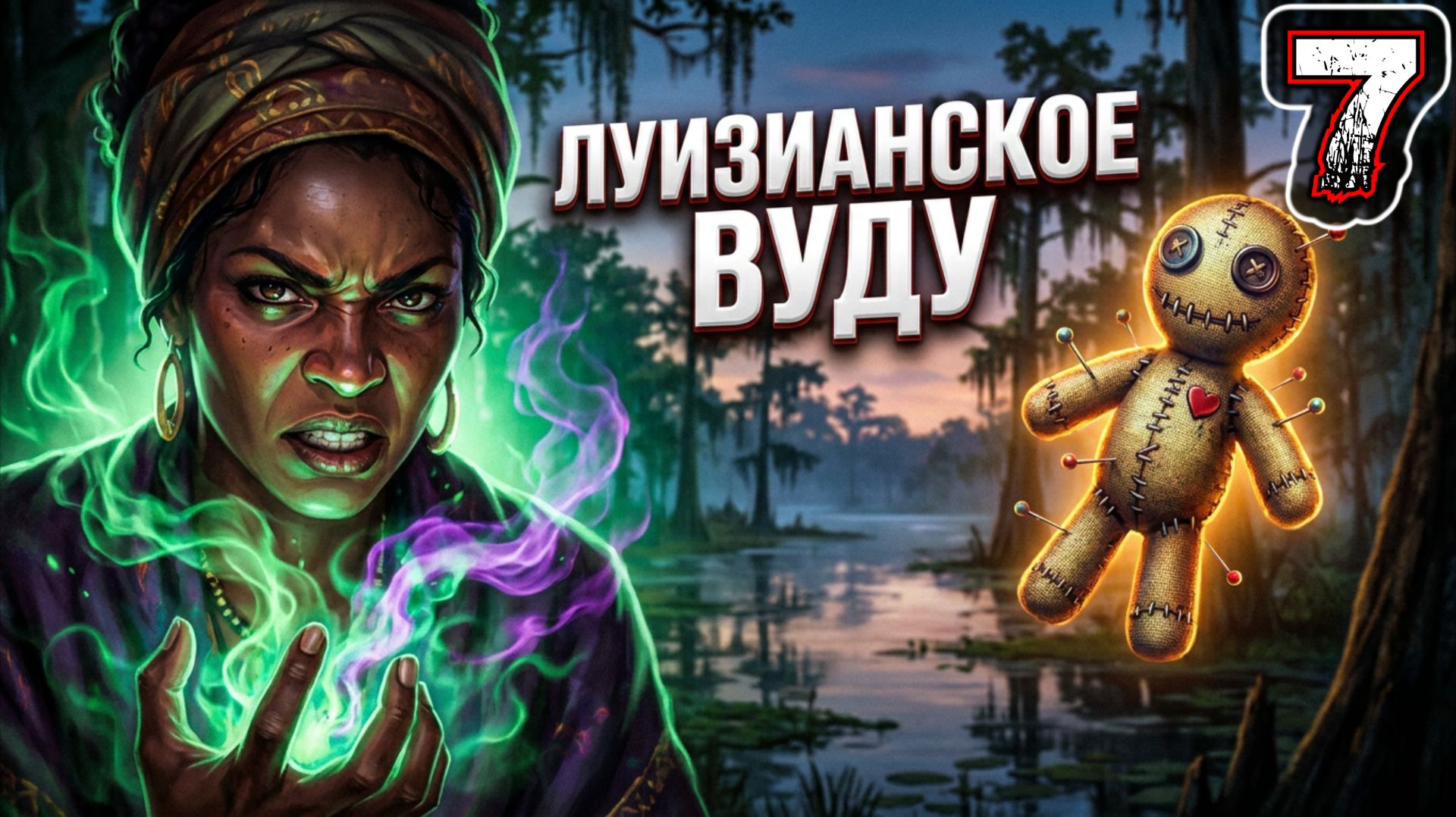 DESPERADOS 3 #7 - Глава 2: Маршал и Ведьма. Миссия 3. Река Миссисипи: Луизианское Вуду