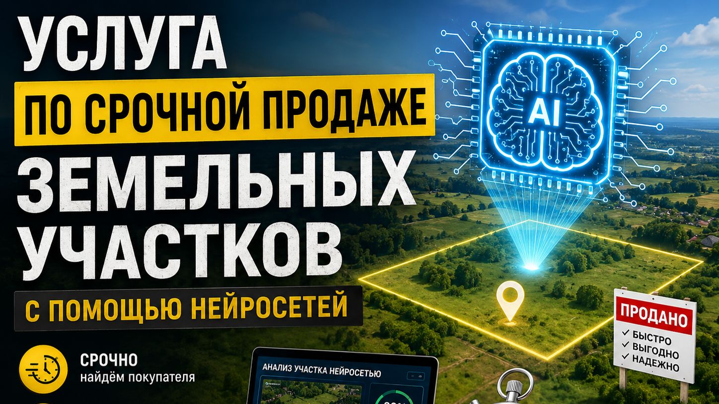 услуга продажи участков