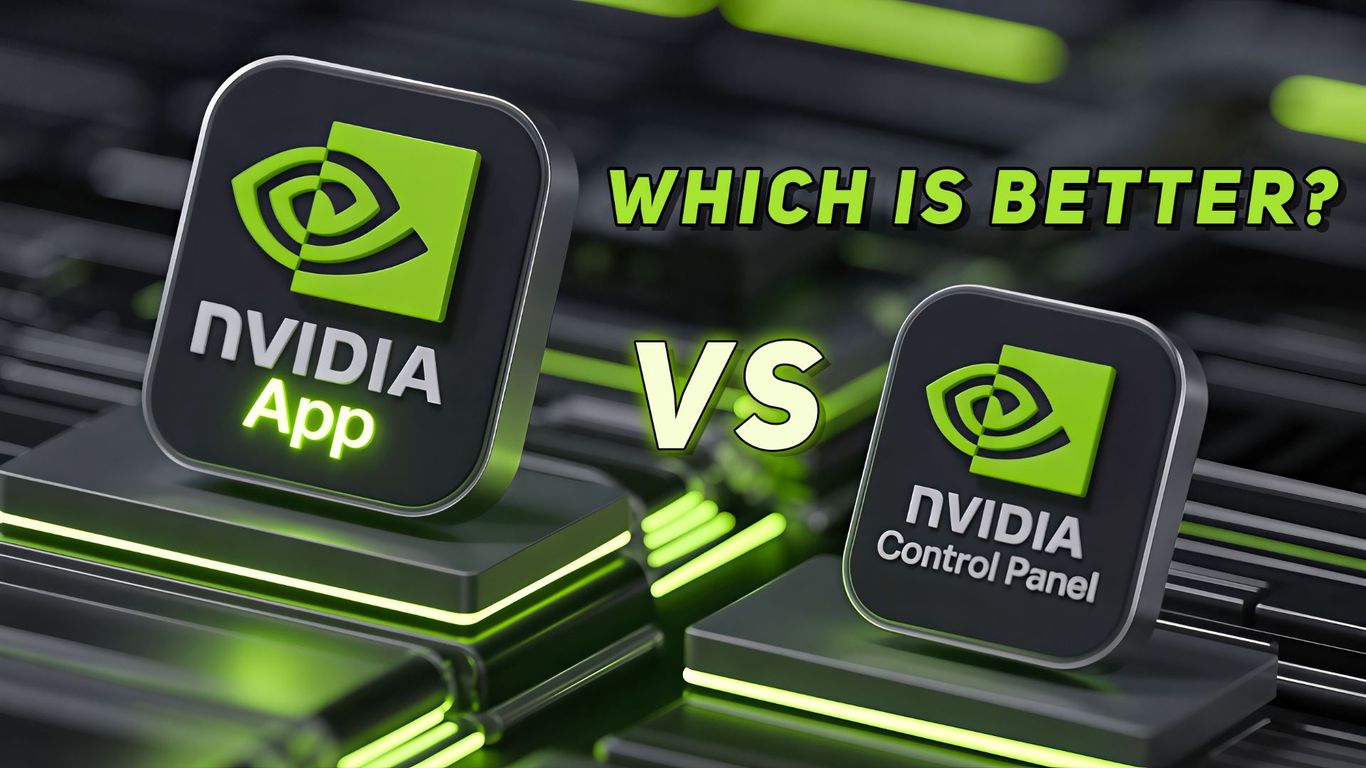 Сравнение панели управления Nvidia и Nvidia App | Отличия и сходства функционала