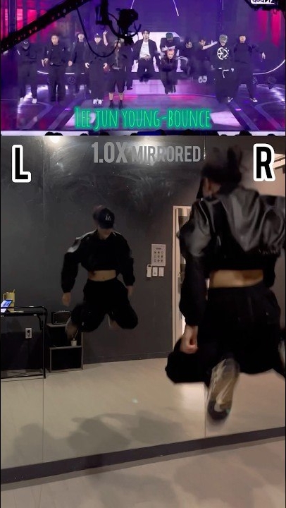 Lee jun young-Bounce 1.0x mirrored #이준영 #kpopchallenge #kpop #dance #leejunyoung
