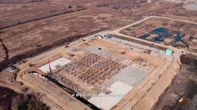 Ход строительства квартала «Эхо Леса» за апрель