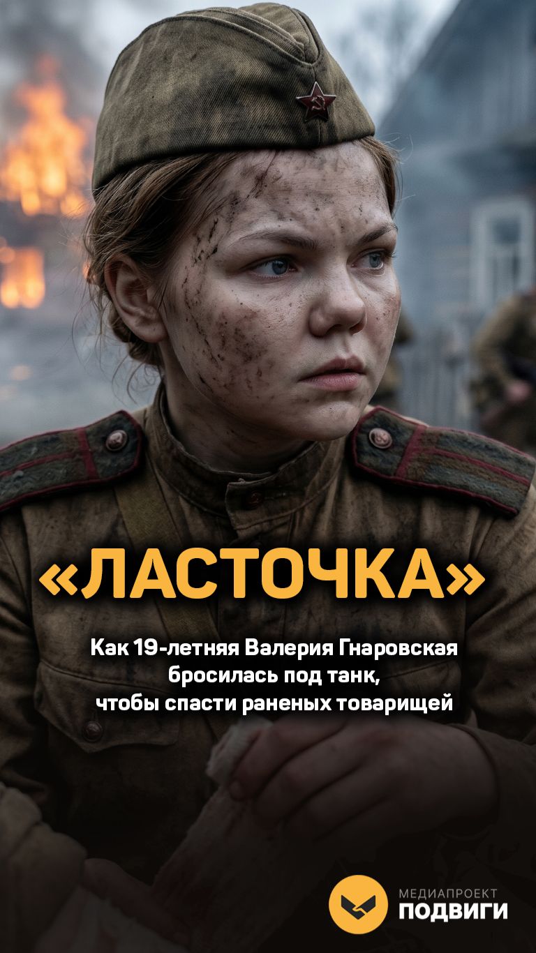 19-летняя санинструктор, спасая бойцов под Сталинградом, закрыла собой медсанбат