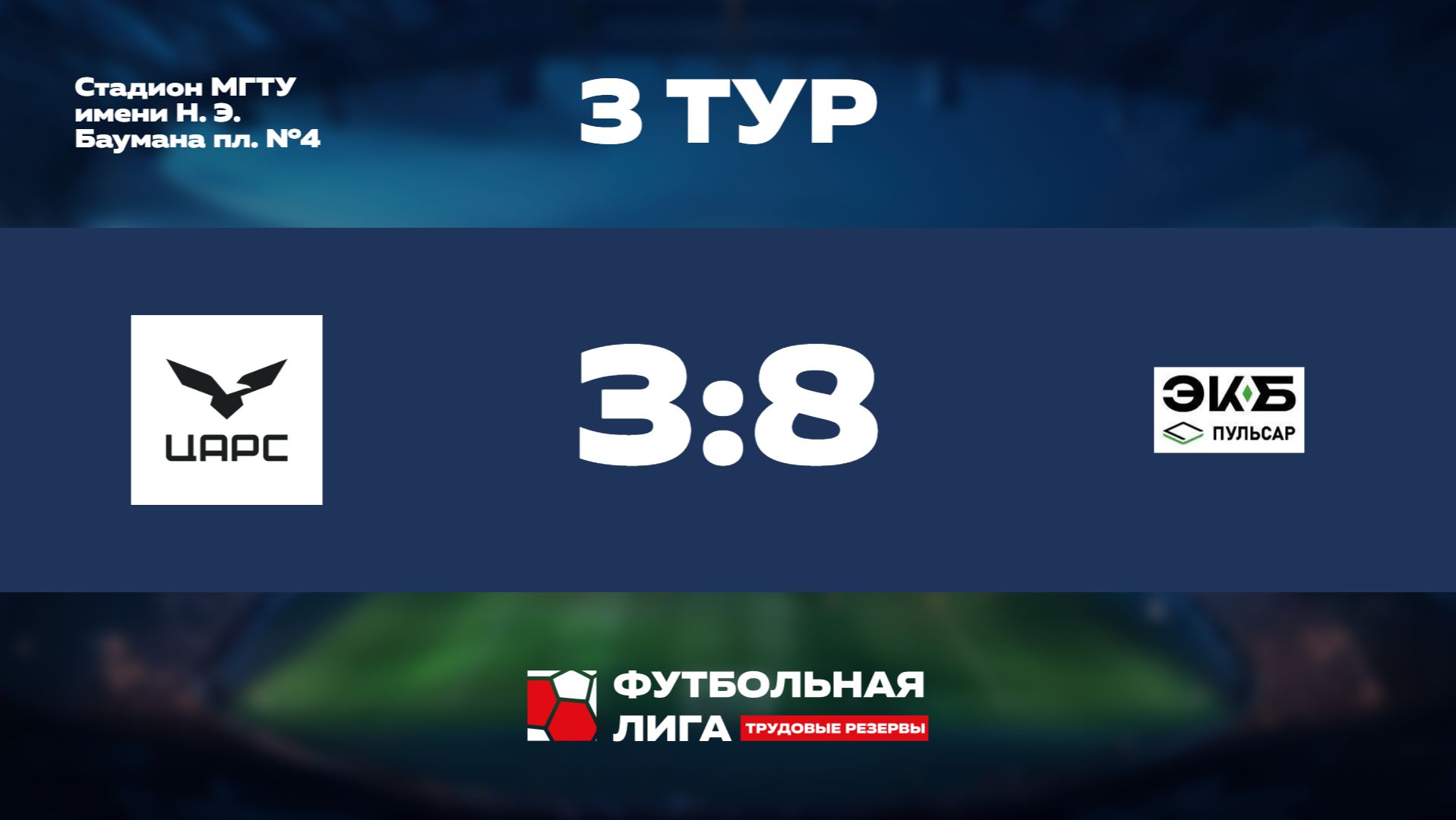 Обзор | 3 тур | АО ЦАРС - НПП Пульсар | Сатурн