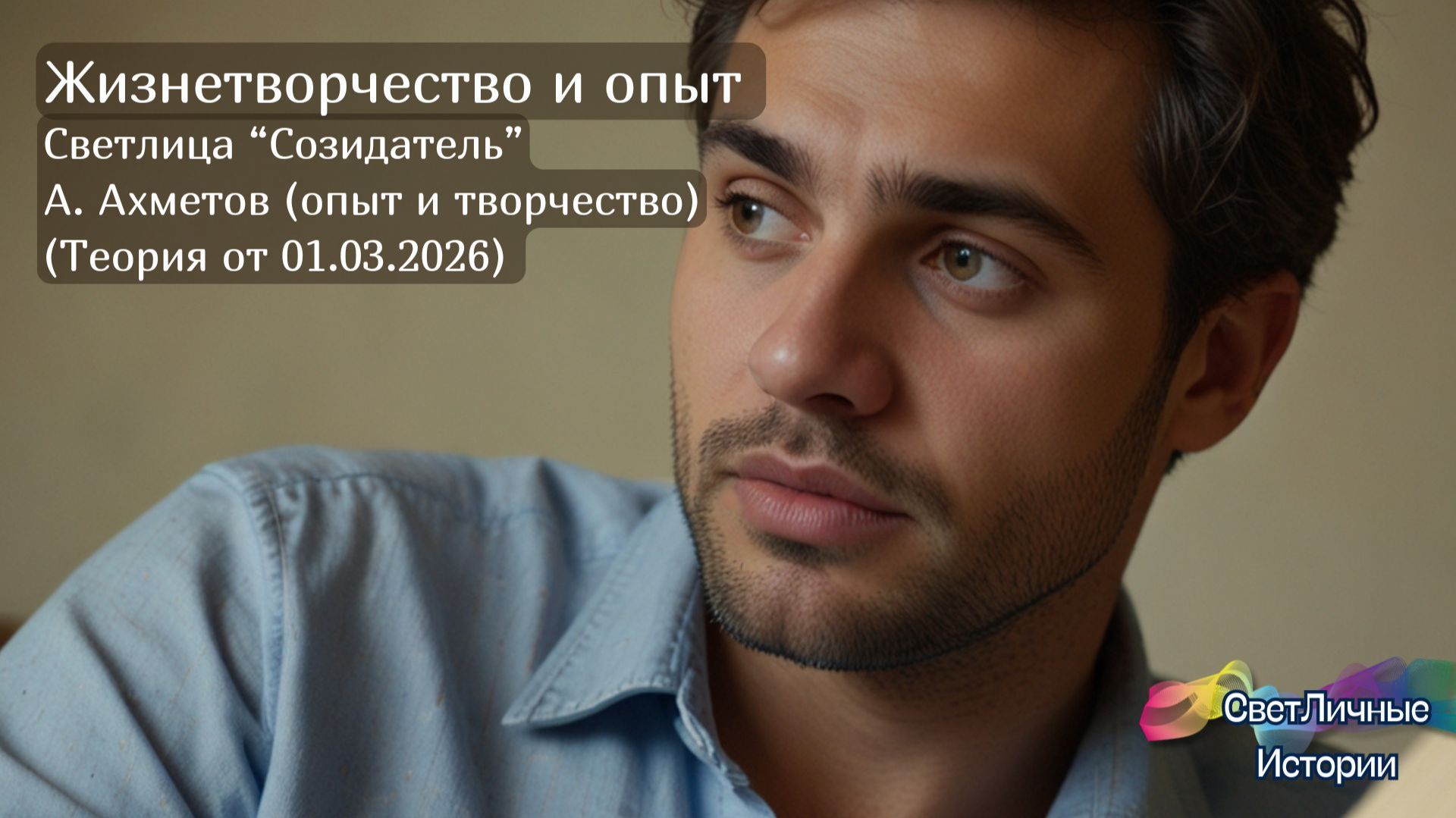 Светличная игра Светлица "Созидатель"   А. Ахметов на тему "Жизнетворчества" Теория от 01.03.2026