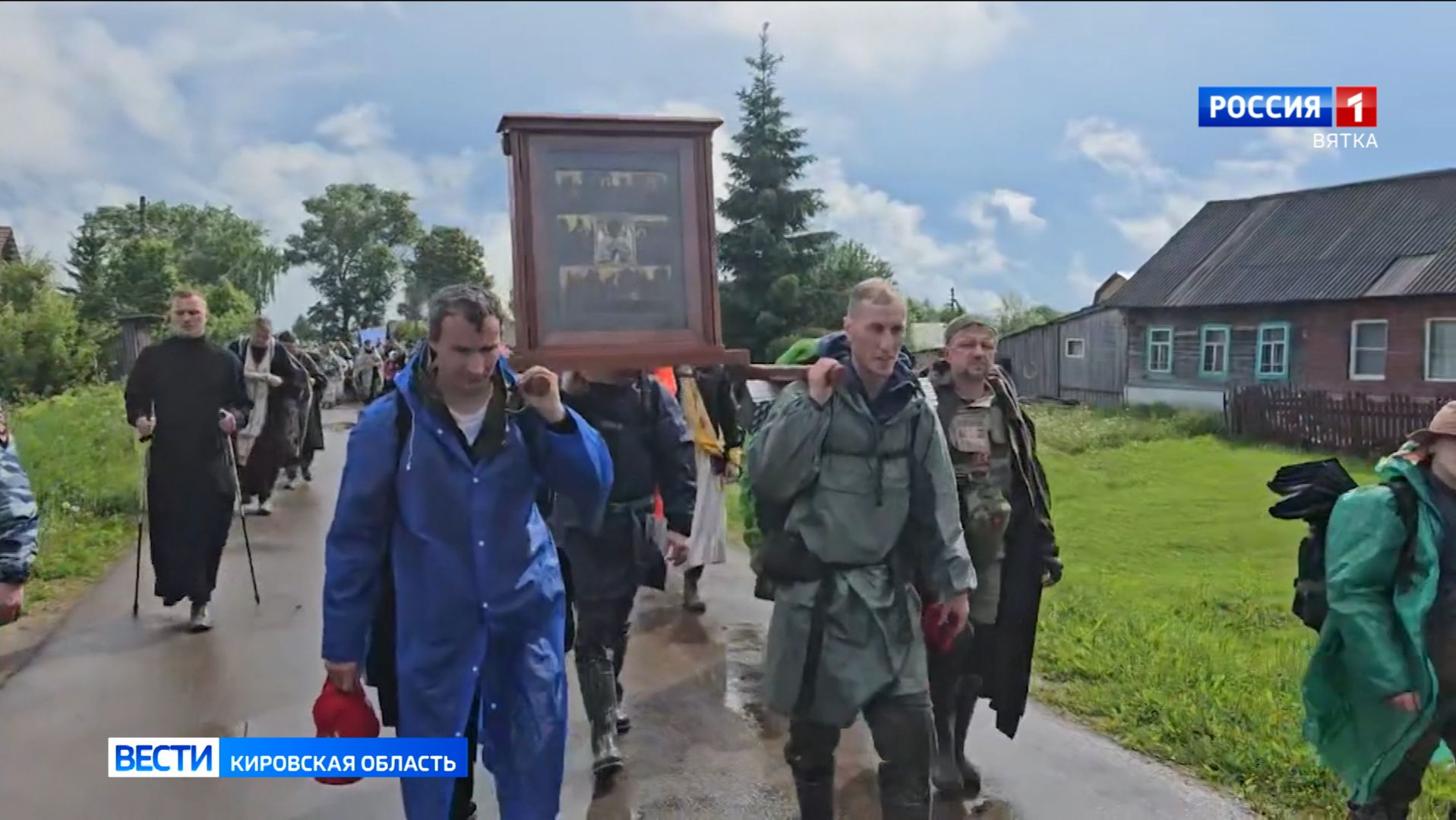 Третий день Великорецкого крестного хода