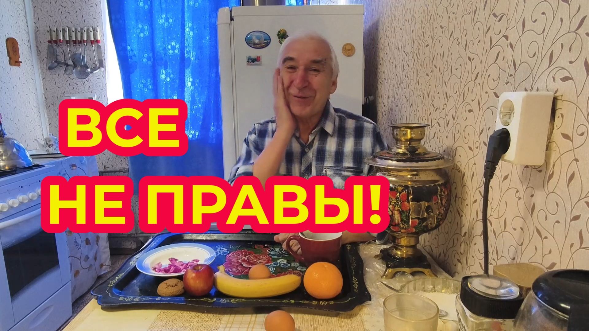 "Жизнь Пенсионера".. С утречка обсуждаю Телепередачу. Все не Правы