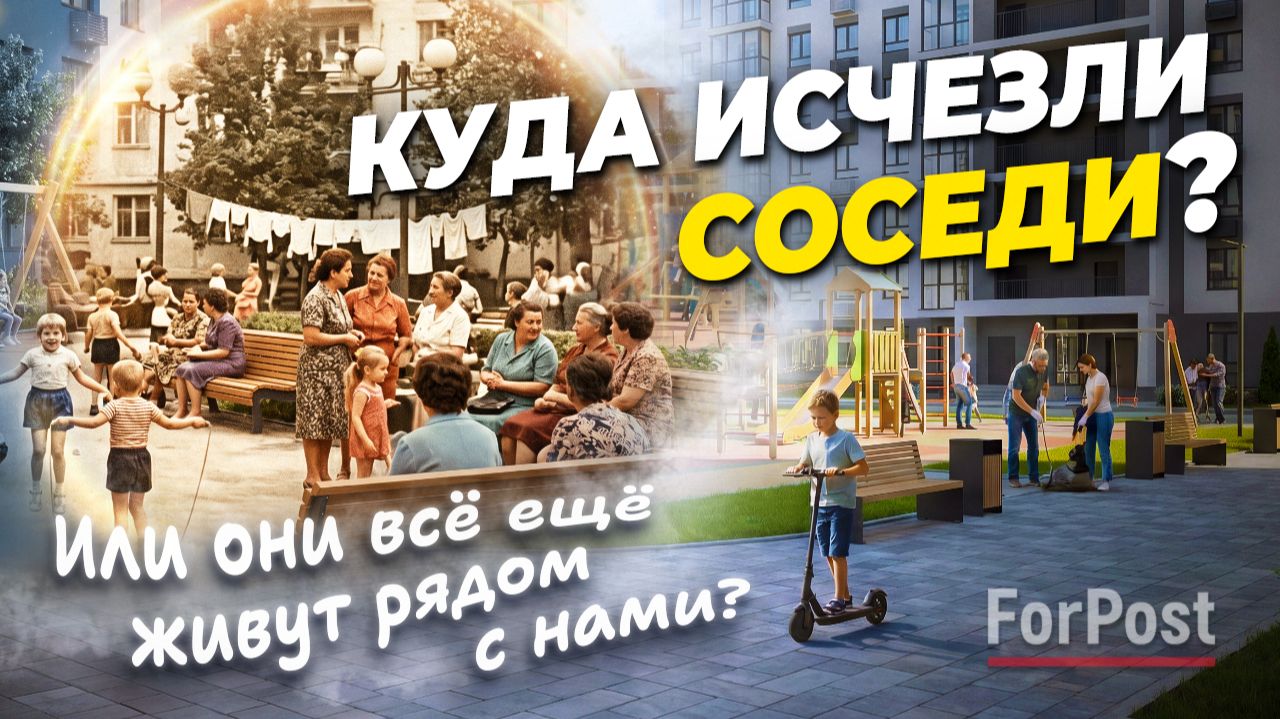 От дружбы дворами к жизни за закрытыми дверями: почему мы перестали дружить с соседями ?