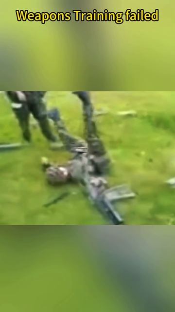 Weapons training failed#funnyvideo #army #soliders #fail #usa