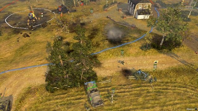 Бой 4x4 на высоком рейтинге в Company of Heroes 2