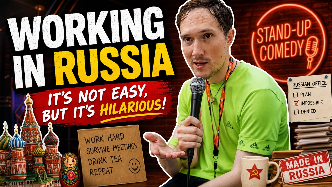 Никитка сэнсэй про работу в России stand up